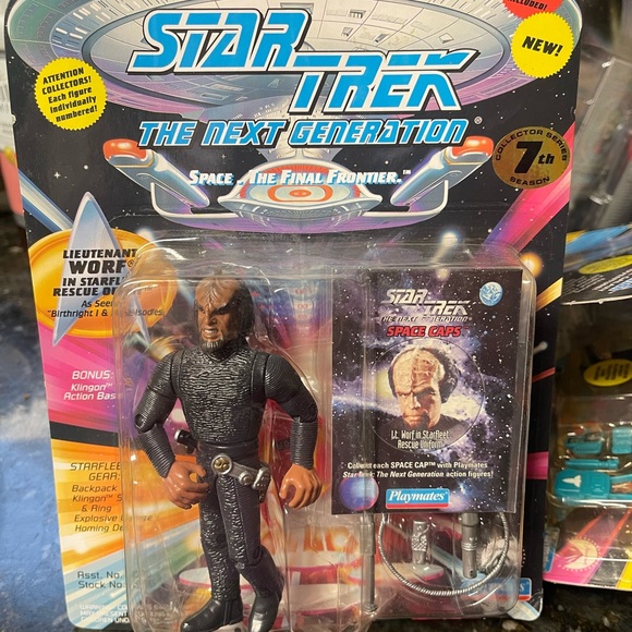 Toys | Star Trek The Next Generation Lieutenant Worf Figure | Poshmark